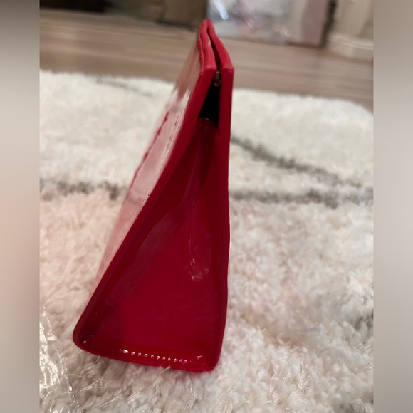 Yves Saint Laurent | Bags | New Red Ysl Beaute Patent Cosmetic Makeup ...